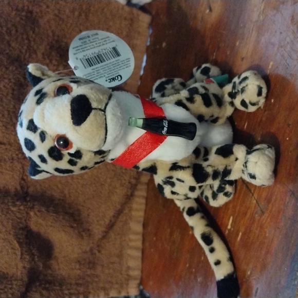 Coca Cola | Toys | Nwt Cocacola Cheeta Plush From 999 | Poshmark